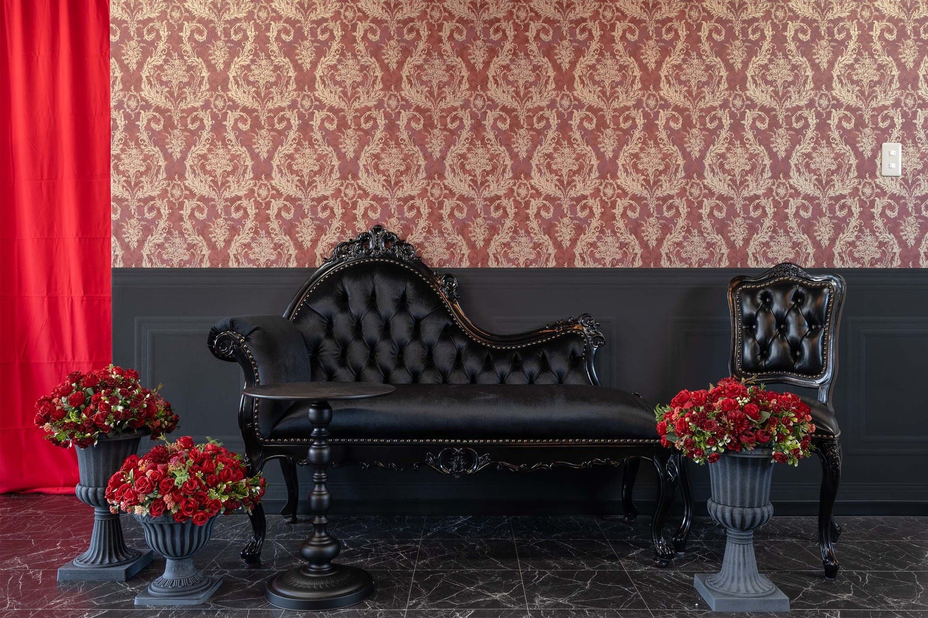 ‎新規OPEN!🖤Black&Red‎❤️SNS話題｜南向き｜ポートレート｜コスプレ｜推し活｜配信｜商用利用の写真3