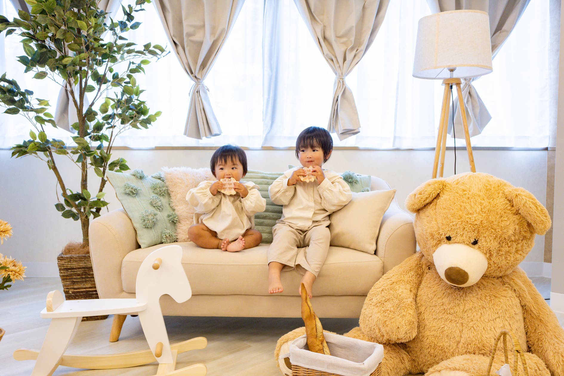 クリスマスツリー🎄４ブースで撮れ高たくさん📸三ノ宮徒歩6分🚶‍♂️77㎡広々パーティもできる🧸クマ沢山映え撮影スタジオの写真16