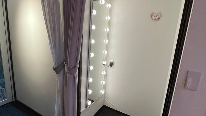 【大型鏡&LED照明&プロジェクター】浜松市東区|駐車場4台|ダンス・ヨガ・余興・ポージング練習に♪の写真12