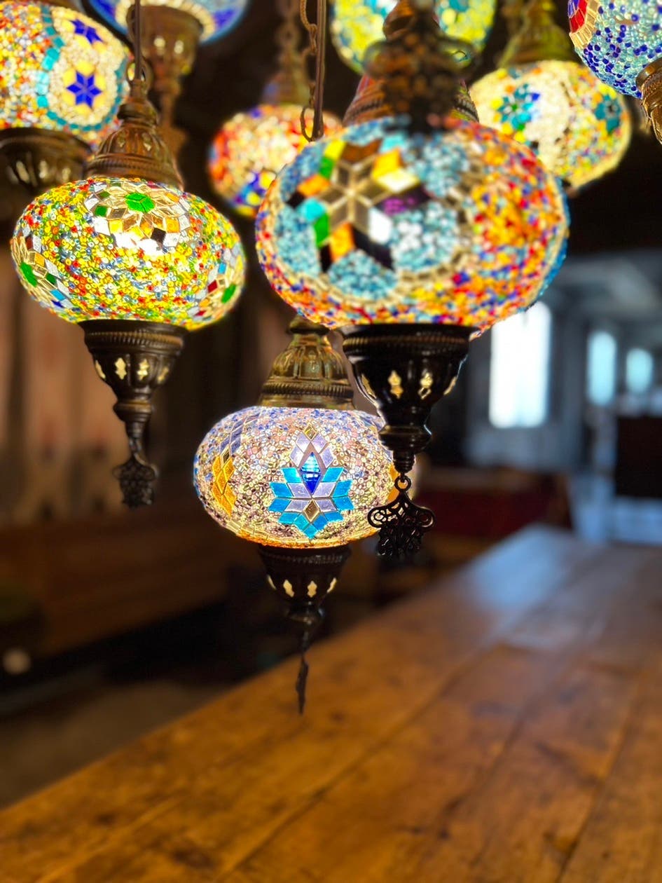 大きなトルコランプの灯りが魅惑的な非日常空間の写真5