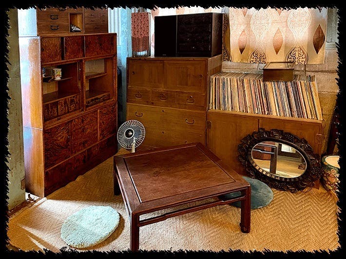 大きなトルコランプの灯りが魅惑的な非日常空間の写真9