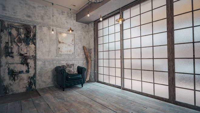 【ウィザースタジオ】 静謐さと儚さが漂う廃墟空間! コスプレ撮影、ポートレートにピッタリ! ダンス可能!の写真7