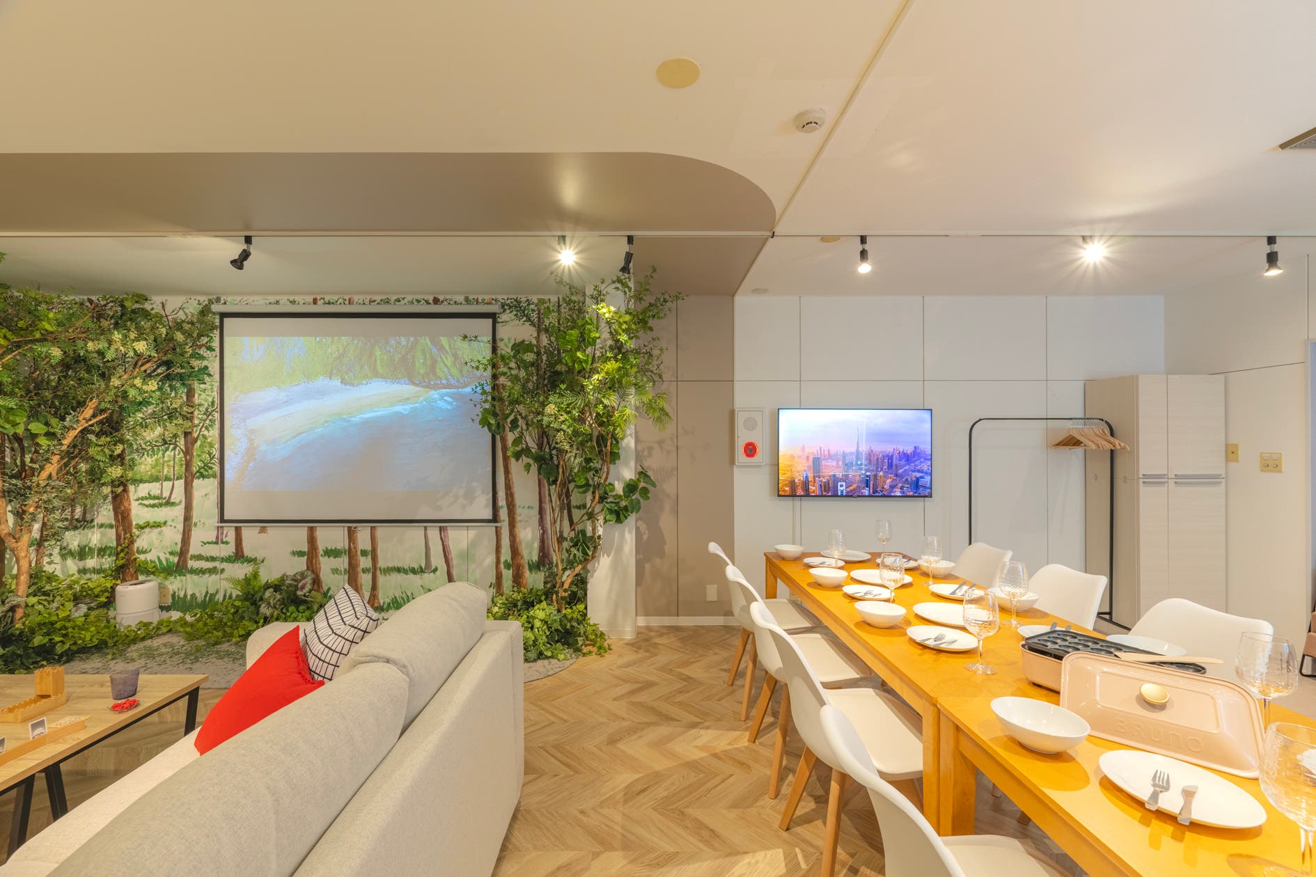 スペモ🏠️クリスマス🎄錦糸町駅5分🚶‍♀️プロジェクター📽️パーティー🥂ママ会🧸703_SpemoLIVING錦糸町の写真5