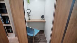 <テレワーク@金山No.3>金山駅徒歩3分✨完全個室🚪高速光回線Wi-Fi📶電源🔌テレワーク/面接/自習/作業の写真3