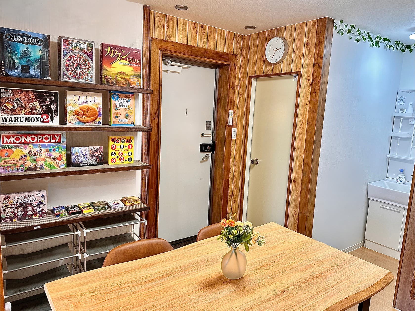 【ボドゲ40種🎲】新大久保・大久保駅徒歩1分 高リピート率+無料特典付き🎁 最大20名👫 テラス付き🌿の写真7