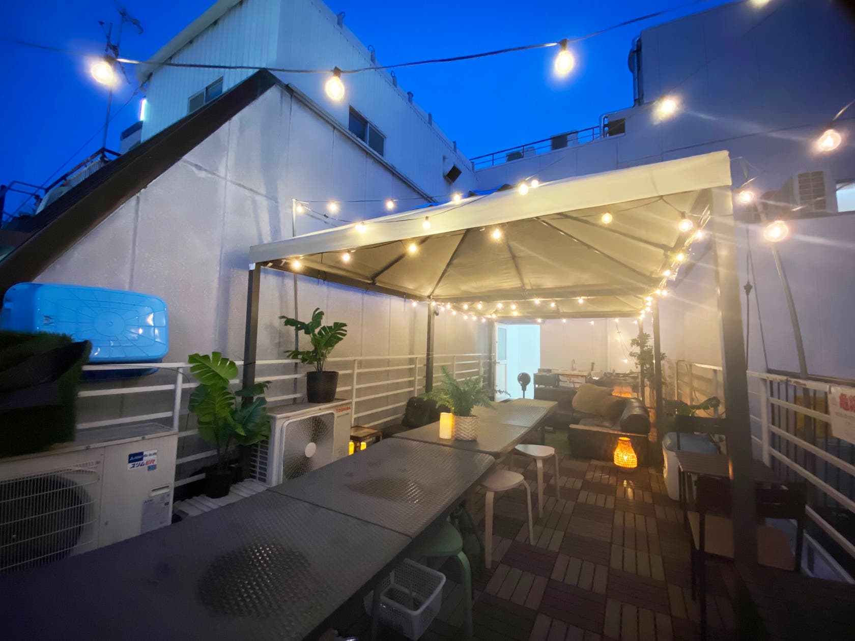 【心斎橋⭐️難波駅近‼️】ミナミのど真ん中で貸切りBBQ‼️新歓コンパ、女子会、パーティーに最適⭐️最大約20名可能の写真6