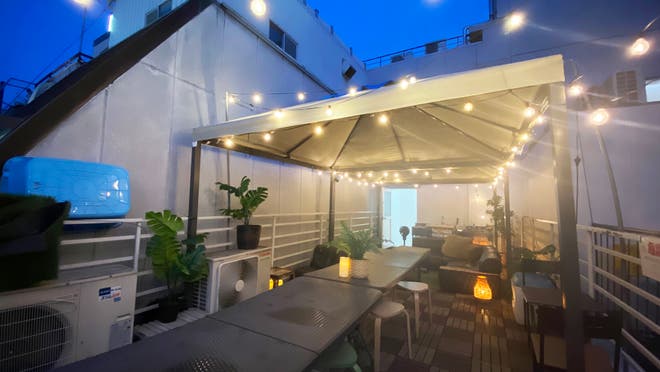 【心斎橋⭐️難波駅近‼️】ミナミのど真ん中で貸切りBBQ‼️新歓コンパ、女子会、パーティーに最適⭐️最大約20名可能の写真6