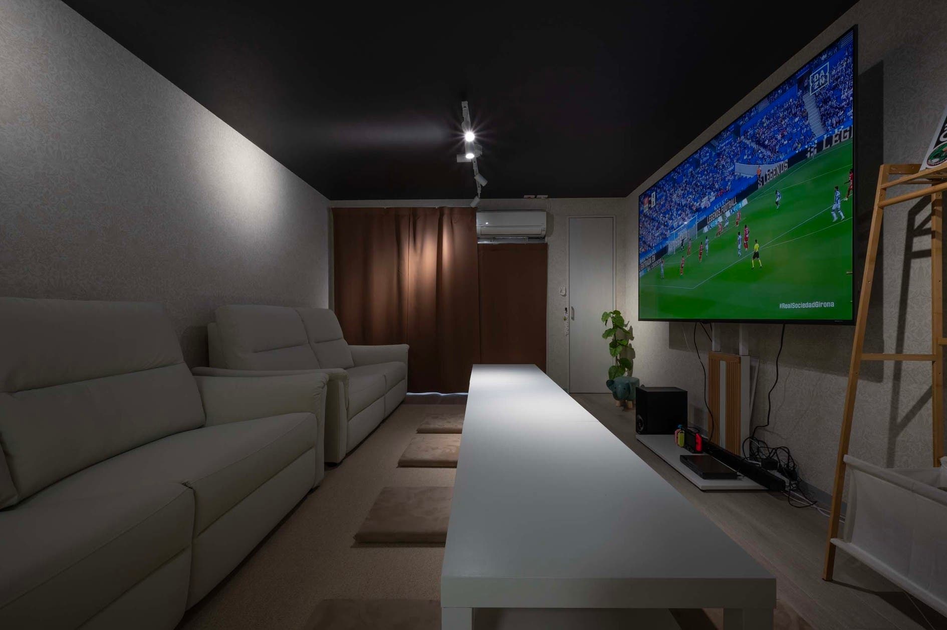 プライベートシアター柏Ⅱ📺85㌅超特大テレビ📺シアターサラウンド🔈映画鑑賞🎬ライブ鑑賞💿推し活🎤ゲーム🎮などの写真10