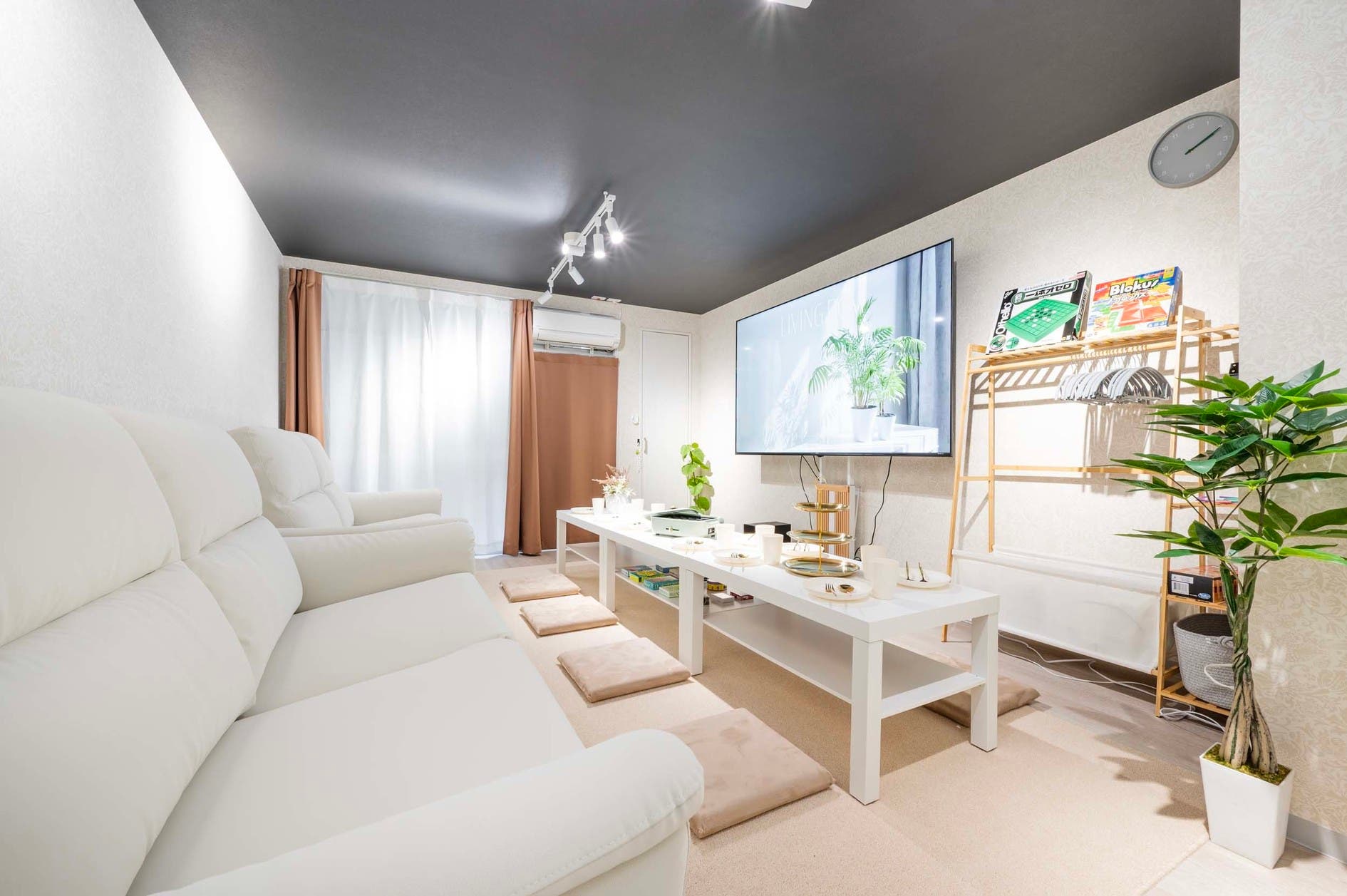 プライベートシアター柏Ⅱ📺85㌅超特大テレビ📺シアターサラウンド🔈映画鑑賞🎬ライブ鑑賞💿推し活🎤ゲーム🎮などの写真2