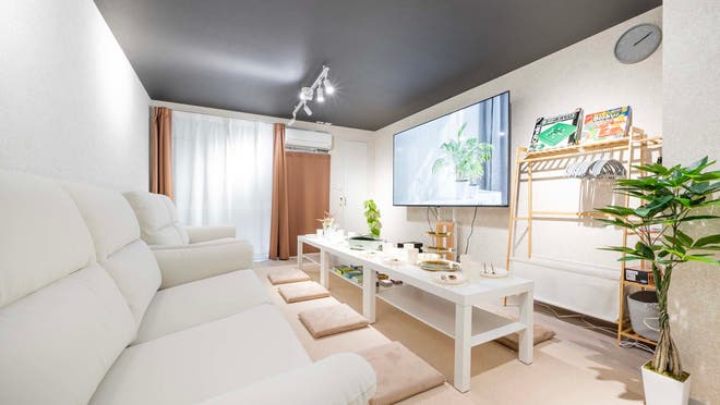 プライベートシアター柏Ⅱ📺85㌅超特大テレビ📺シアターサラウンド🔈映画鑑賞🎬ライブ鑑賞💿推し活🎤ゲーム🎮などの写真2