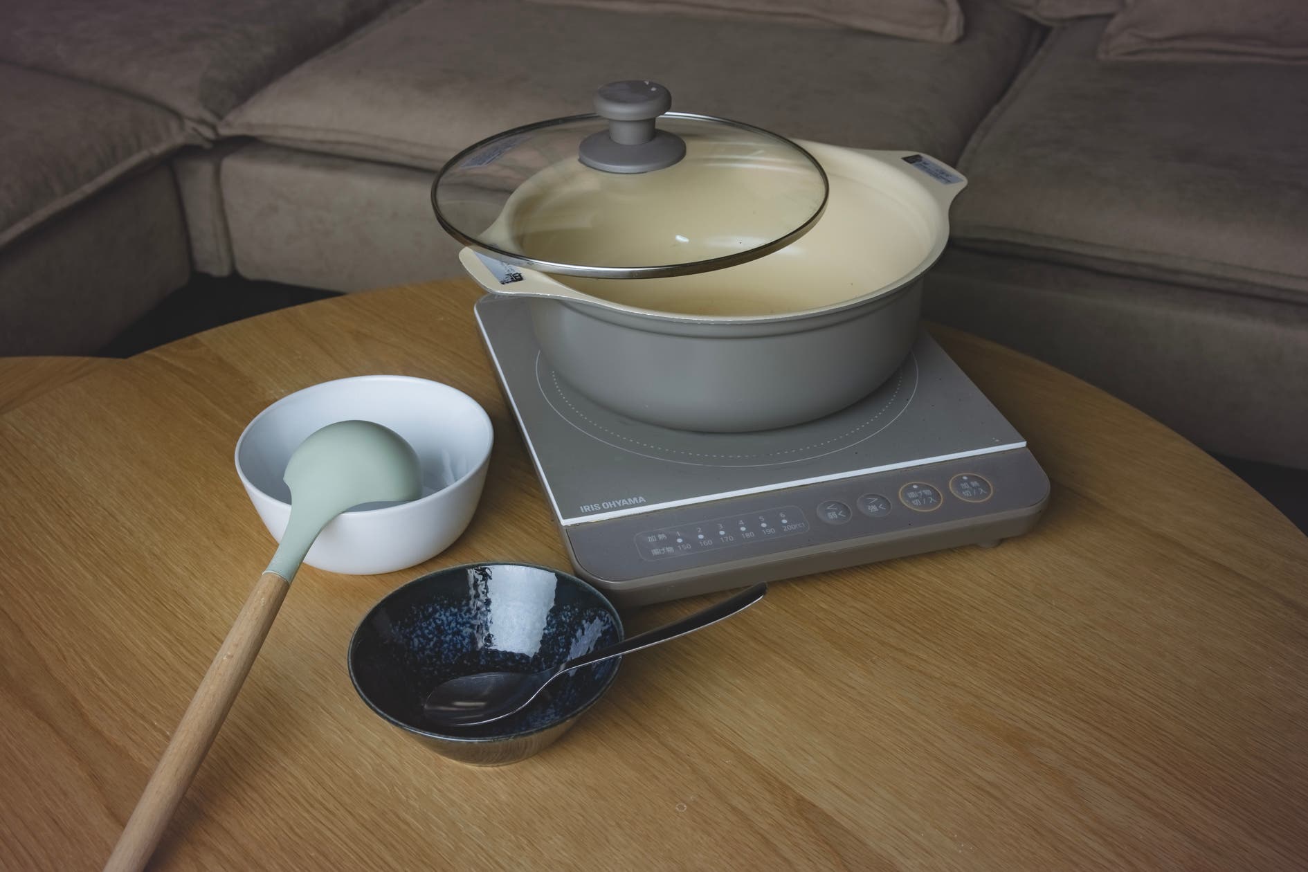 🍲卓上IHヒーターとお鍋セットの画像1