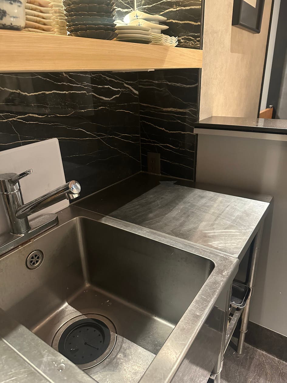 錦糸町駅から徒歩9分の本格カウンターキッチンの写真6