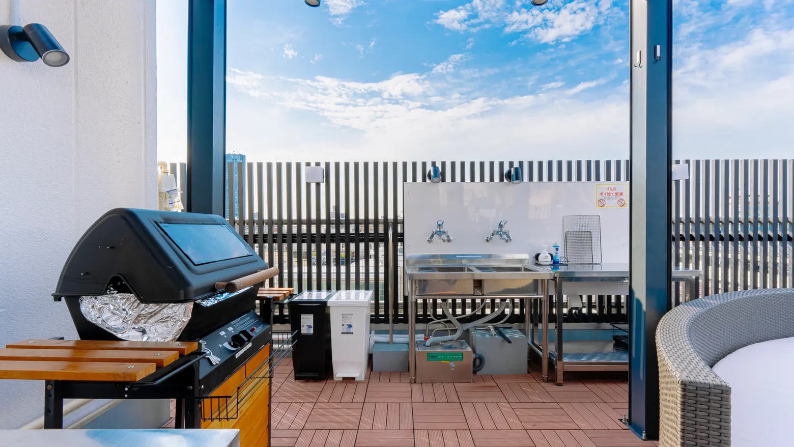 554_TERRACE-X／BASE池袋😍✨🍖歓送迎会🎊池袋徒歩10分🚶高級感✨あふれる屋上で大人BBQ🌞🔥の写真7