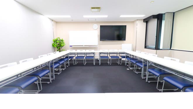 【なんば駅31番出口徒歩1分!44名】超大型モニター・10Gbps光回線・WiFi全て無料!ふれあい貸し会議室 なんばNo139の写真23