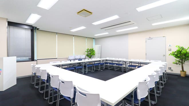 【なんば駅31番出口徒歩1分!44名】超大型モニター・10Gbps光回線・WiFi全て無料!ふれあい貸し会議室 なんばNo139の写真25