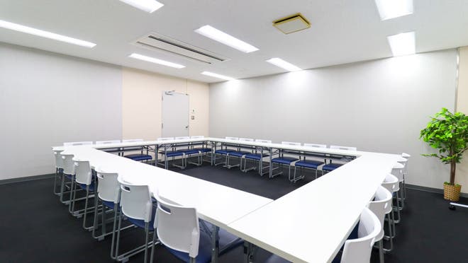 【なんば駅31番出口徒歩1分!44名】超大型モニター・10Gbps光回線・WiFi全て無料!ふれあい貸し会議室 なんばNo139の写真28