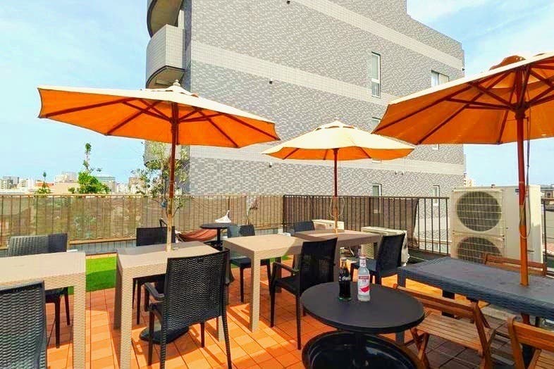 【E-HOUSE第二ビル屋上🏠】グリルや燻製器等の屋上設備も充実♪屋上バーベキューが出来ちゃう🍖「矢口渡駅」から徒歩２分♪の写真1