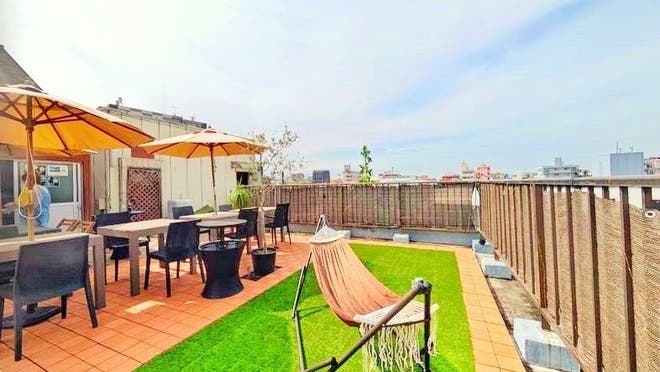 【E-HOUSE第二ビル屋上🏠】グリルや燻製器等の屋上設備も充実♪屋上バーベキューが出来ちゃう🍖「矢口渡駅」から徒歩2分♪の写真2