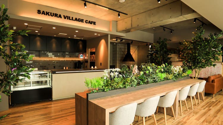 SAKURA-VILLAGEカフェは、特別なひとときを過ごすのにぴったりの貸切スペースです。の写真1