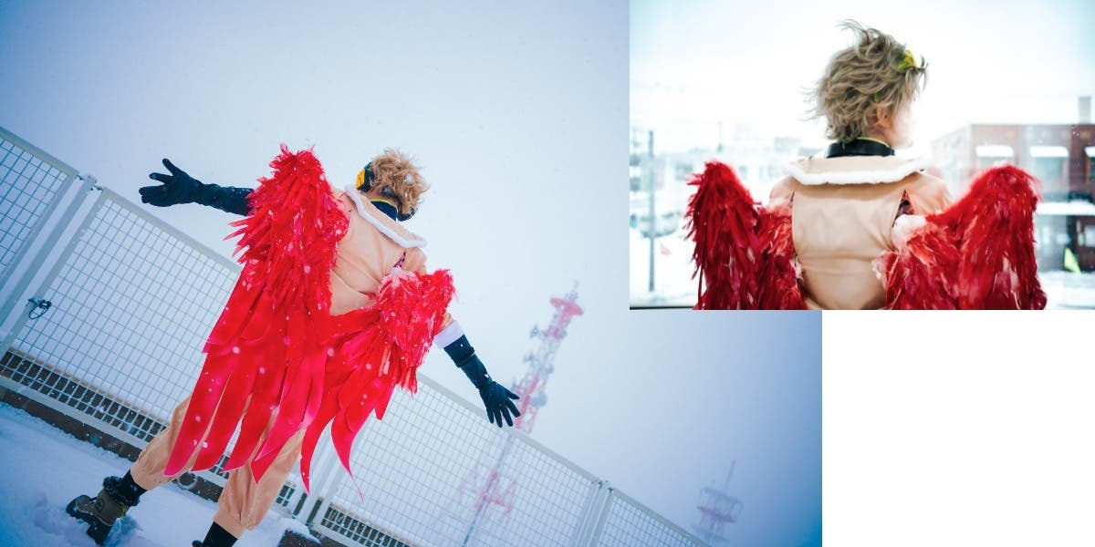 はこプレイス【屋上】空が背景、函館の街、函館山が背景になる屋上スペースの写真3