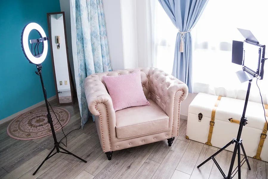 撮影機材無料❗️新宿三丁目駅E2出口1分💎自然光｜ポートレート｜推し会｜撮影会｜コスプレ｜LIVE配信モロッコ風スタジオの写真11