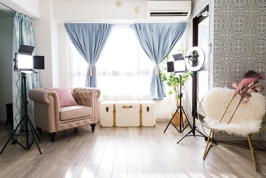 撮影機材無料❗️新宿三丁目駅E2出口1分💎自然光｜ポートレート｜推し会｜撮影会｜コスプレ｜LIVE配信モロッコ風スタジオの写真15