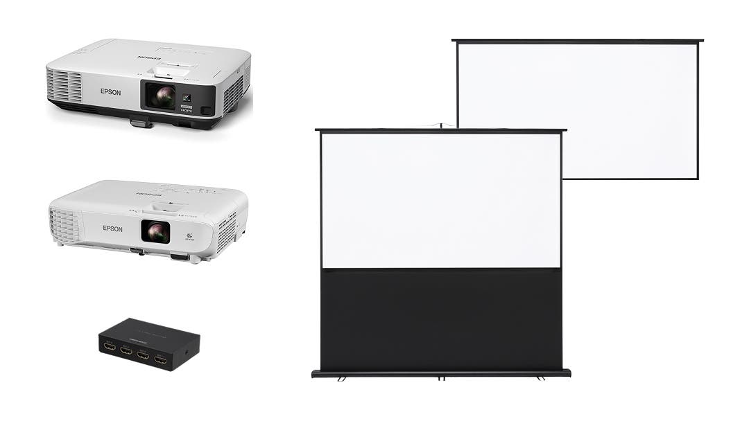 マルチスクリーン対応プロジェクタセット貸出の画像1