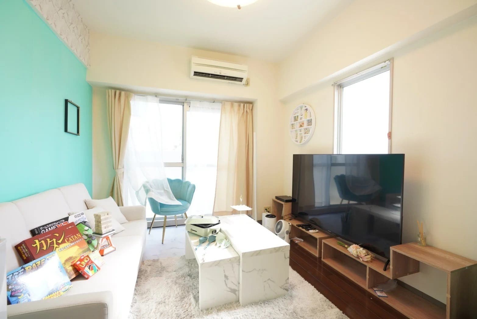 当日予約最大50％OFF💞リニューアルOPENプラン有【Jewelry名駅】✨推し活・女子会に♪ティファニーブルー💎65㌅TVの写真1