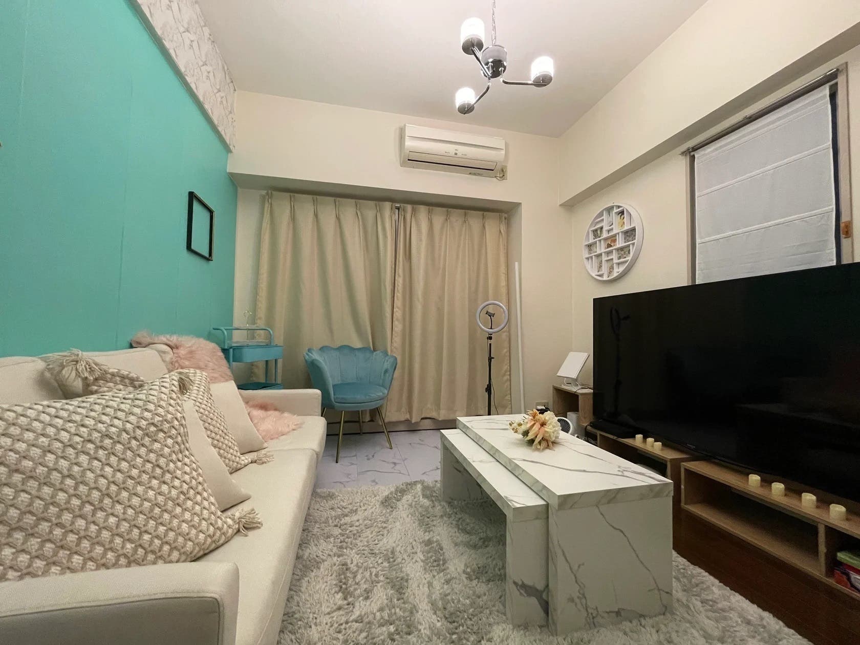 当日予約最大50％OFF💞リニューアルOPENプラン有【Jewelry名駅】✨推し活・女子会に♪ティファニーブルー💎65㌅TVの写真2