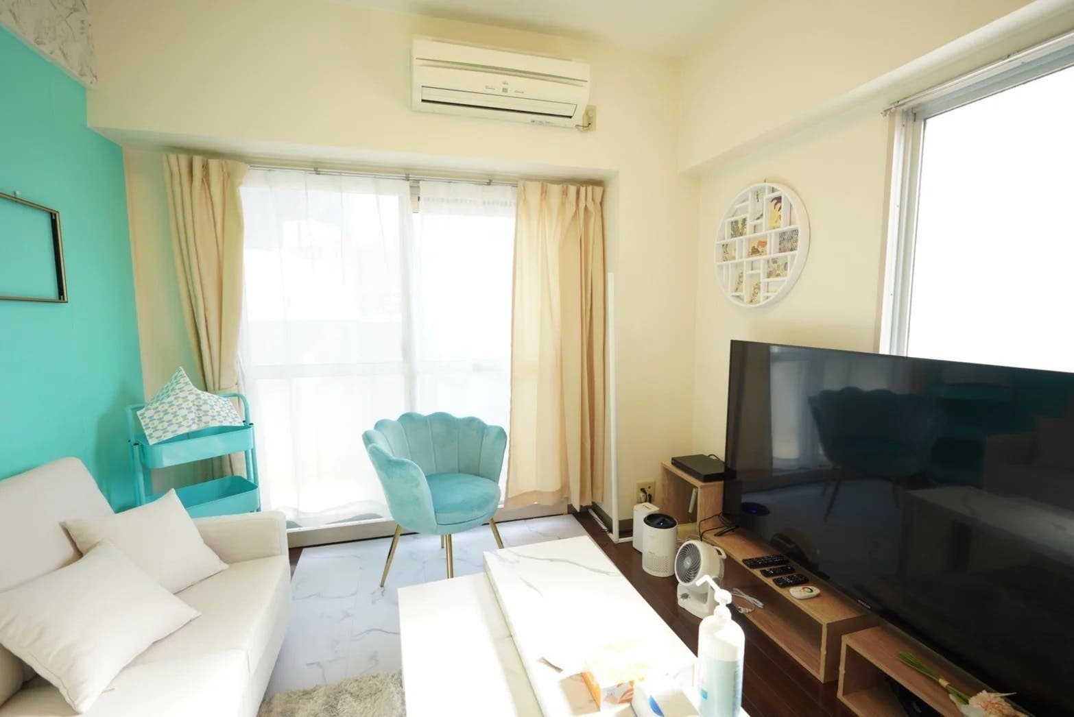 当日予約最大50％OFF💞リニューアルOPENプラン有【Jewelry名駅】✨推し活・女子会に♪ティファニーブルー💎65㌅TVの写真10