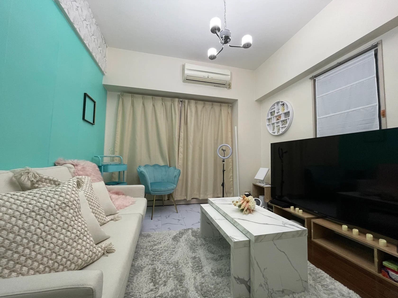 当日予約最大50％OFF💞リニューアルOPENプラン有【Jewelry名駅】✨推し活・女子会に♪ティファニーブルー💎65㌅TVの写真11