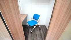 <南大沢テレワークステーション ブースB>完全個室ワークブース💼光回線Wi-Fi📶電源🔌テレワーク/ZOOM/面接/自習の写真3