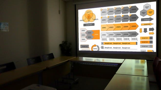 【インボイス対応/法人仕様】京都の真面目な会議室◆お気軽会議室京都烏丸◆高速ネット/駅徒歩2分/24人収容/当日予約可の写真3