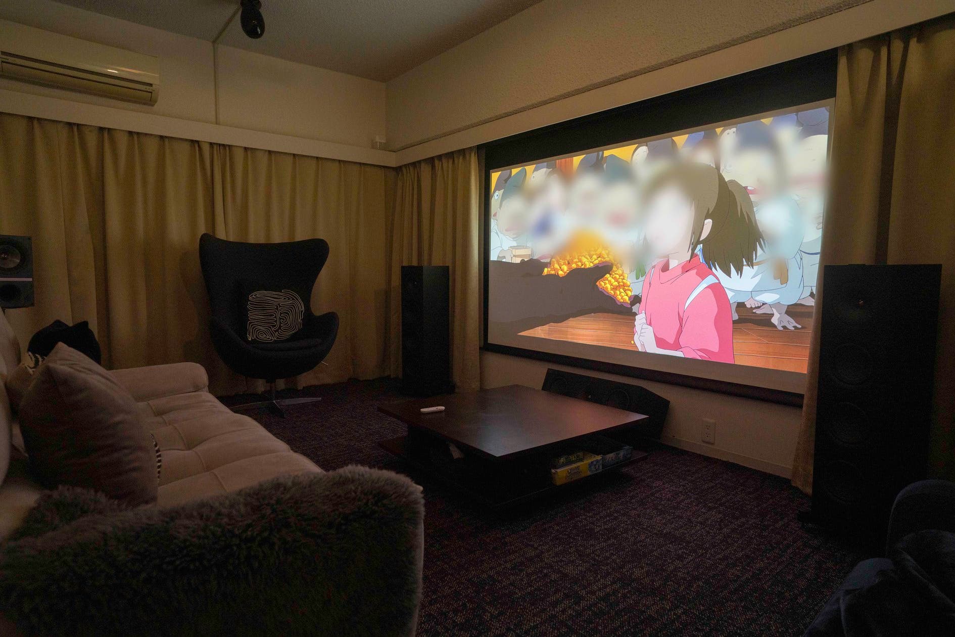 天神NO.1✨ホームシアター【7個のスピーカーが囲う臨場感🎮✨Switch！デートや推し活,ジブリを楽しむ✨】飲み会禁止🙅の写真2