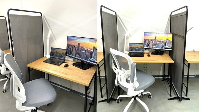 【谷町四丁目駅・六丁目駅すぐ】高速Wi-Fi/独立席/フリードリンク/LEDライト/集中できる環境の写真6