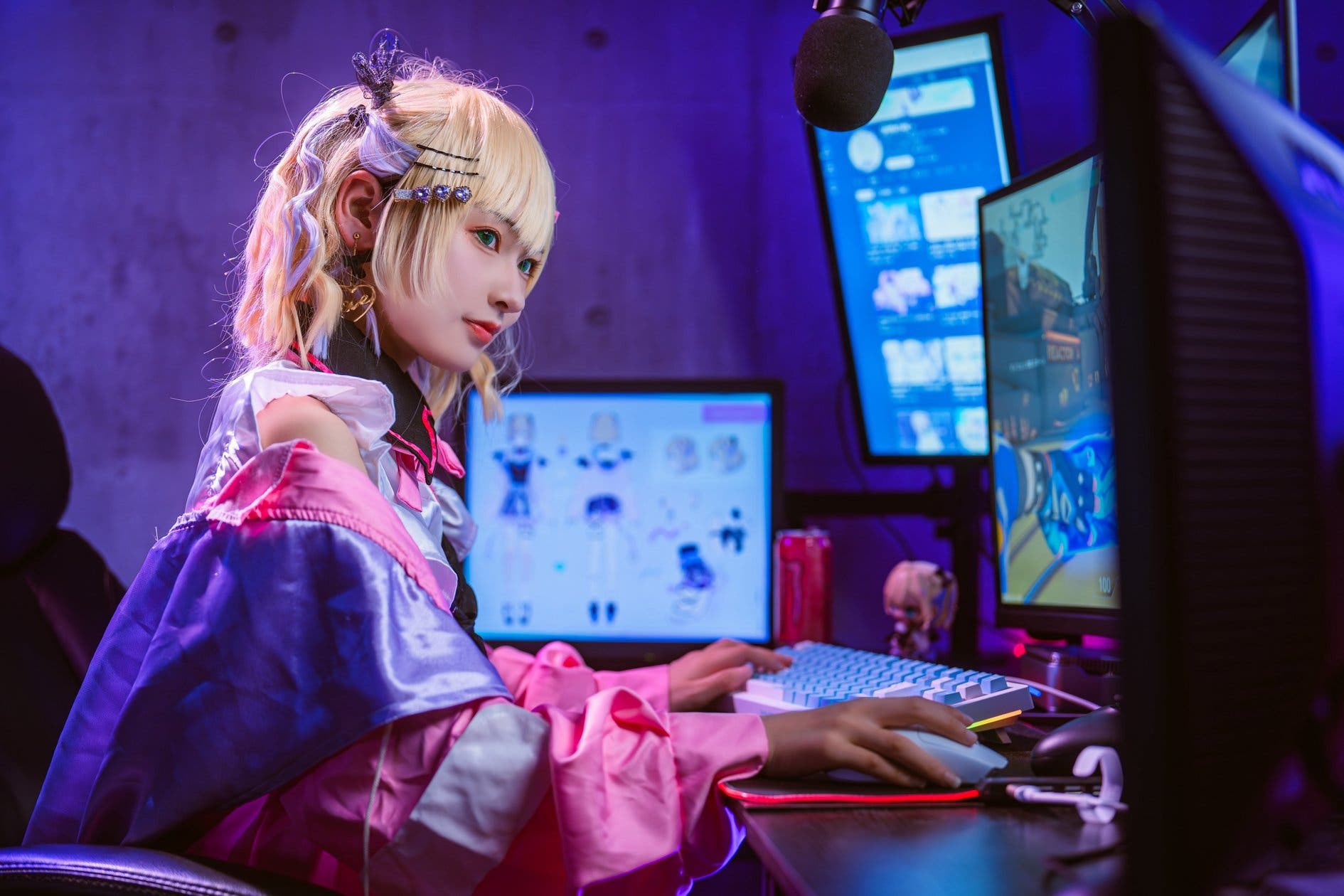 サイバー＆ゲーミング風スタジオ、駅・駐車場直結なので移動も楽々です！の写真15