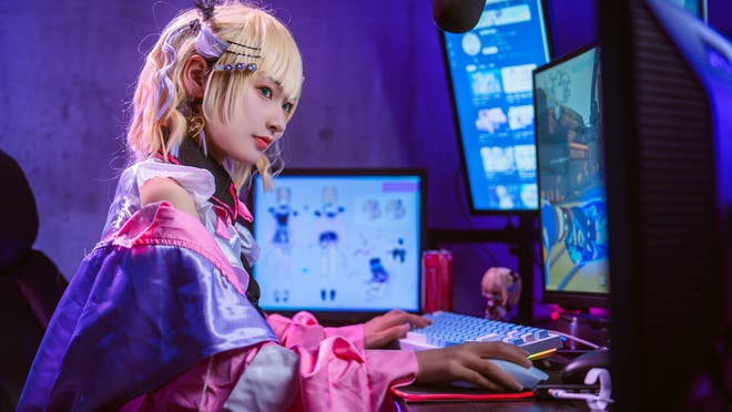 サイバー&ゲーミング風スタジオ、駅・駐車場直結なので移動も楽々です!の写真15