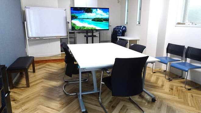JR平井駅2分/レンタルスペース会議室/清掃除菌/Wi-Fi/Web会議/テレワーク/ママ友会などに!の写真1