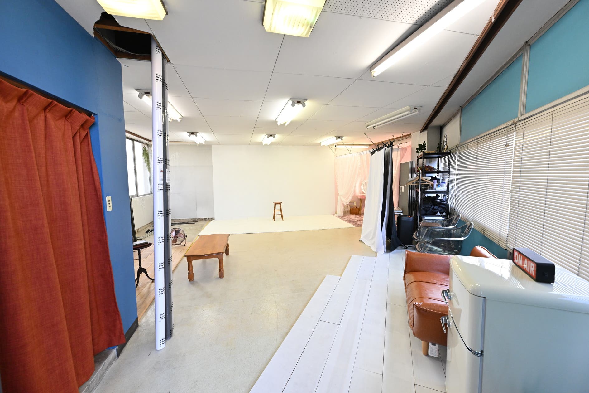 【交通局前電停より徒歩1分】5つのブースを構える撮影スタジオ/自然光/天井高2.4m/高速Wi-Fi/動画撮影/ポートレートの写真10