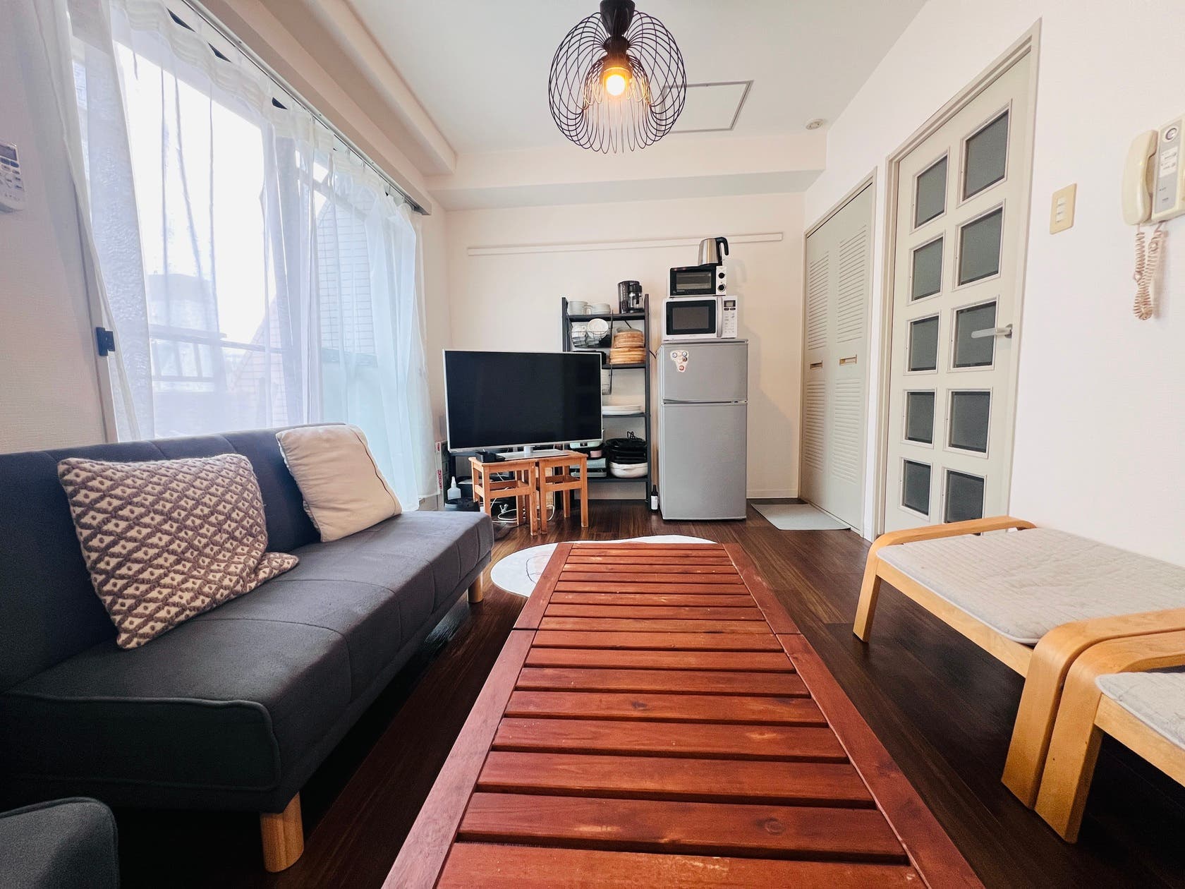 堀江のマンション最上階を独占✨隣に部屋なし🎵ゴミ捨て無料🎵駅徒歩１分👀心斎橋・四ツ橋駅近🎵広々芝生々テラス🌱⭐️の写真5