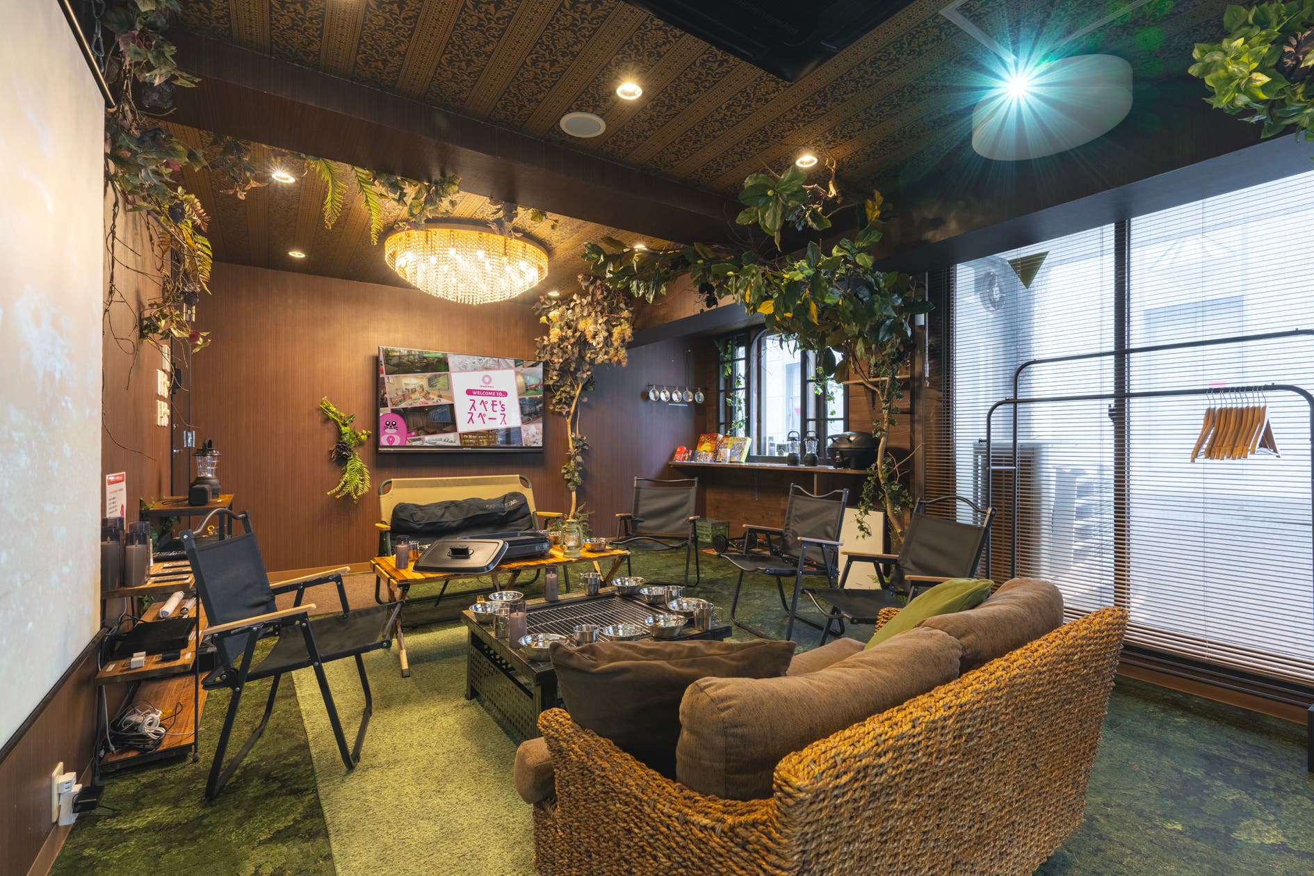 スペモ⛺クリスマス🎄歓送迎会🎊BBQ🍖キャンプ🏕プロジェクター🎥パーティー🥂447_KIMAGURE-Camp赤坂の写真2