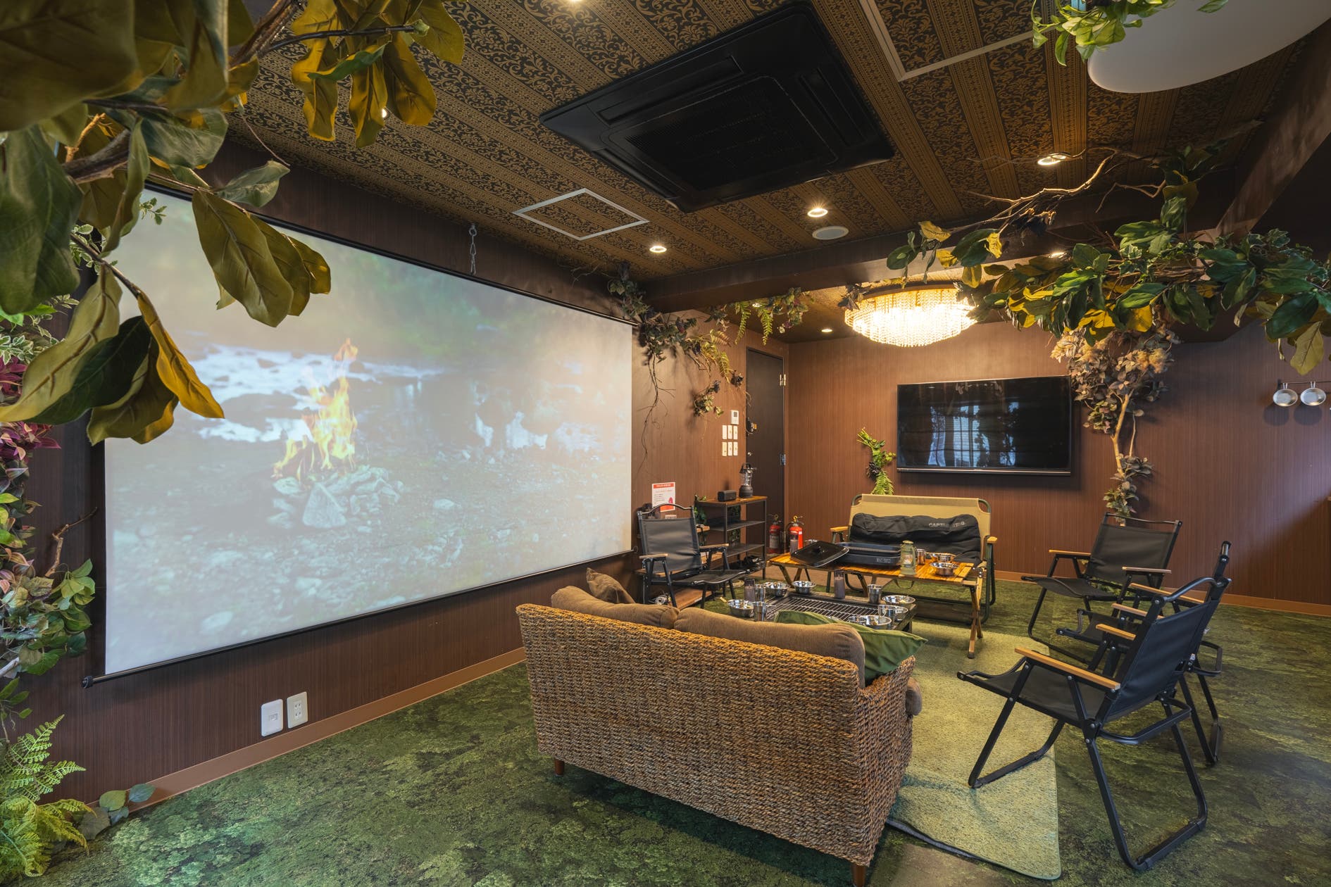 スペモ⛺クリスマス🎄歓送迎会🎊BBQ🍖キャンプ🏕プロジェクター🎥パーティー🥂447_KIMAGURE-Camp赤坂の写真3