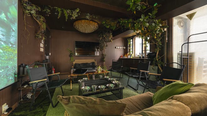 スペモ⛺クリスマス🎄歓送迎会🎊BBQ🍖キャンプ🏕プロジェクター🎥パーティー🥂447_KIMAGURE-Camp赤坂の写真6