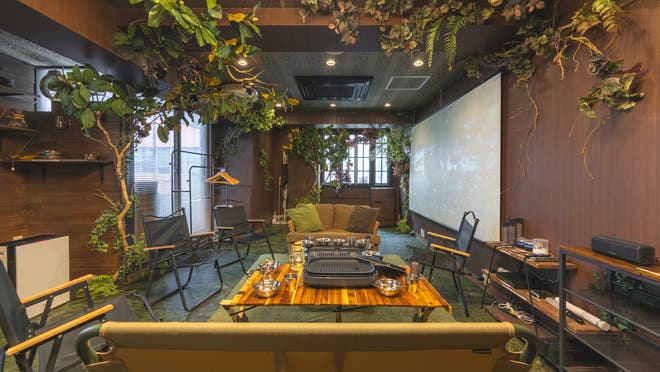 スペモ⛺クリスマス🎄歓送迎会🎊BBQ🍖キャンプ🏕プロジェクター🎥パーティー🥂447_KIMAGURE-Camp赤坂の写真11