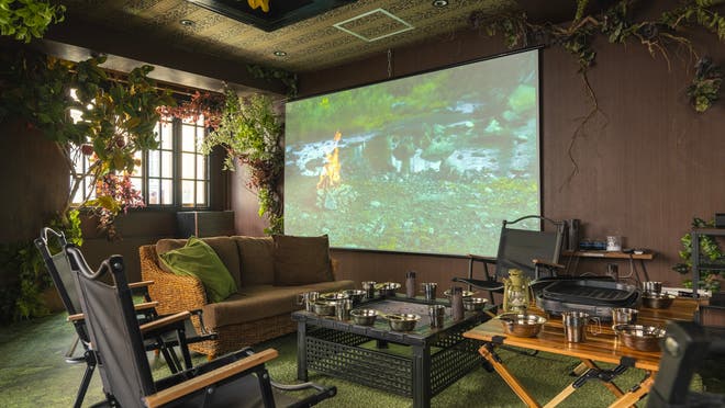 スペモ⛺クリスマス🎄歓送迎会🎊BBQ🍖キャンプ🏕プロジェクター🎥パーティー🥂447_KIMAGURE-Camp赤坂の写真15