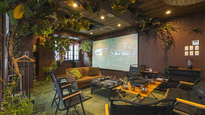 スペモ⛺クリスマス🎄歓送迎会🎊BBQ🍖キャンプ🏕プロジェクター🎥パーティー🥂447_KIMAGURE-Camp赤坂の写真1