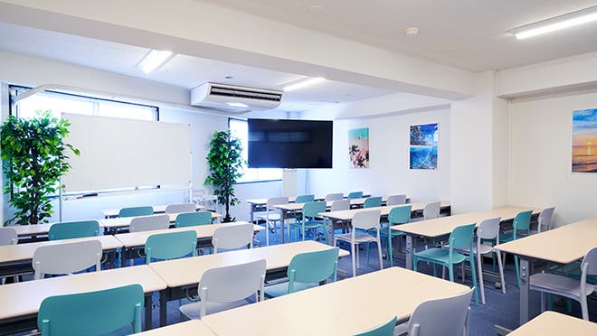 セミナールーム 稲毛駅1分 最大収容34人/75インチTV/会議/研修/セミナー/ワークショップ/各種教室の写真1