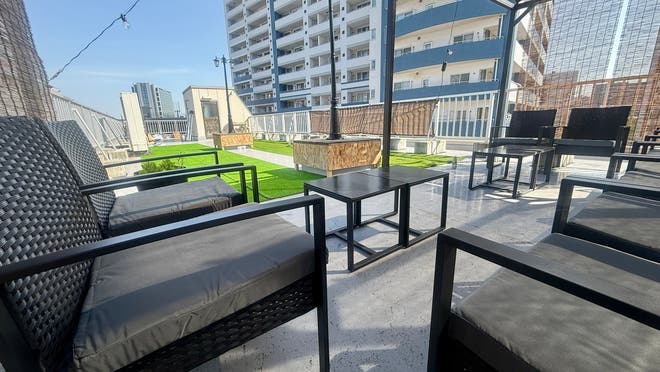 冬でもぬくぬく👍電気毛布無料貸し出し中💕【八丁畷駅1分】屋上グランピングガーデン🍖の写真15