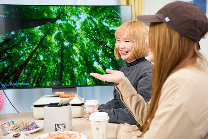 スタジオルーム 新検見川駅２分/8名収容/ダンス/会議/交流会/教室/パーティ/推し活/リノリウム床/ダンス用鏡の写真6