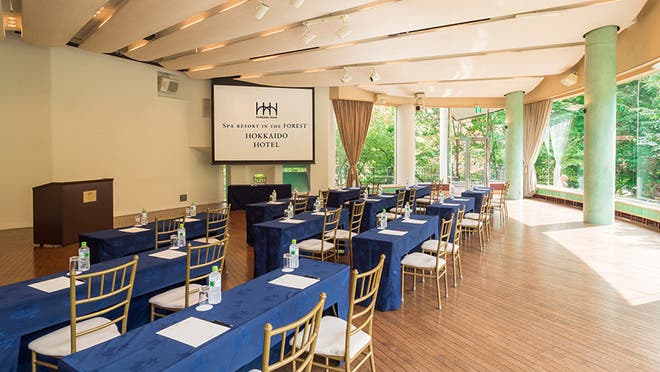 【森のスパリゾート 北海道ホテル】ポロシリの間の写真5